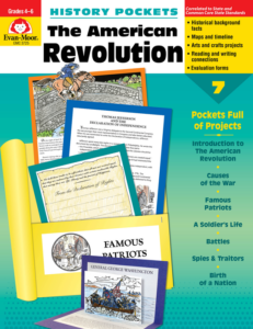 history pockets: the american revolution, grades 4-6 - teacher reproducible, e-book