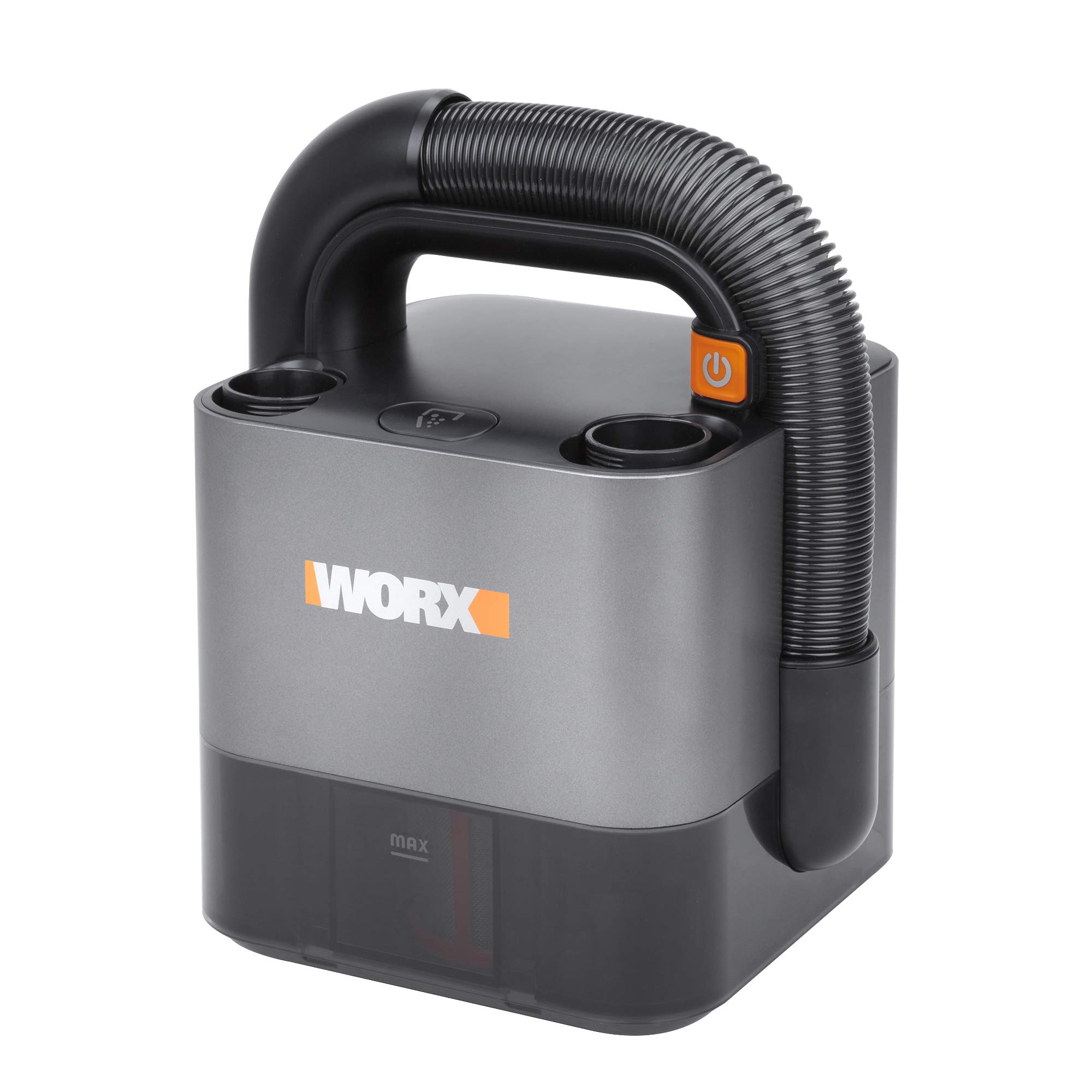 WORX WX030L 20V Power Share Cordless Cube Vac Compact Vacuum, Black