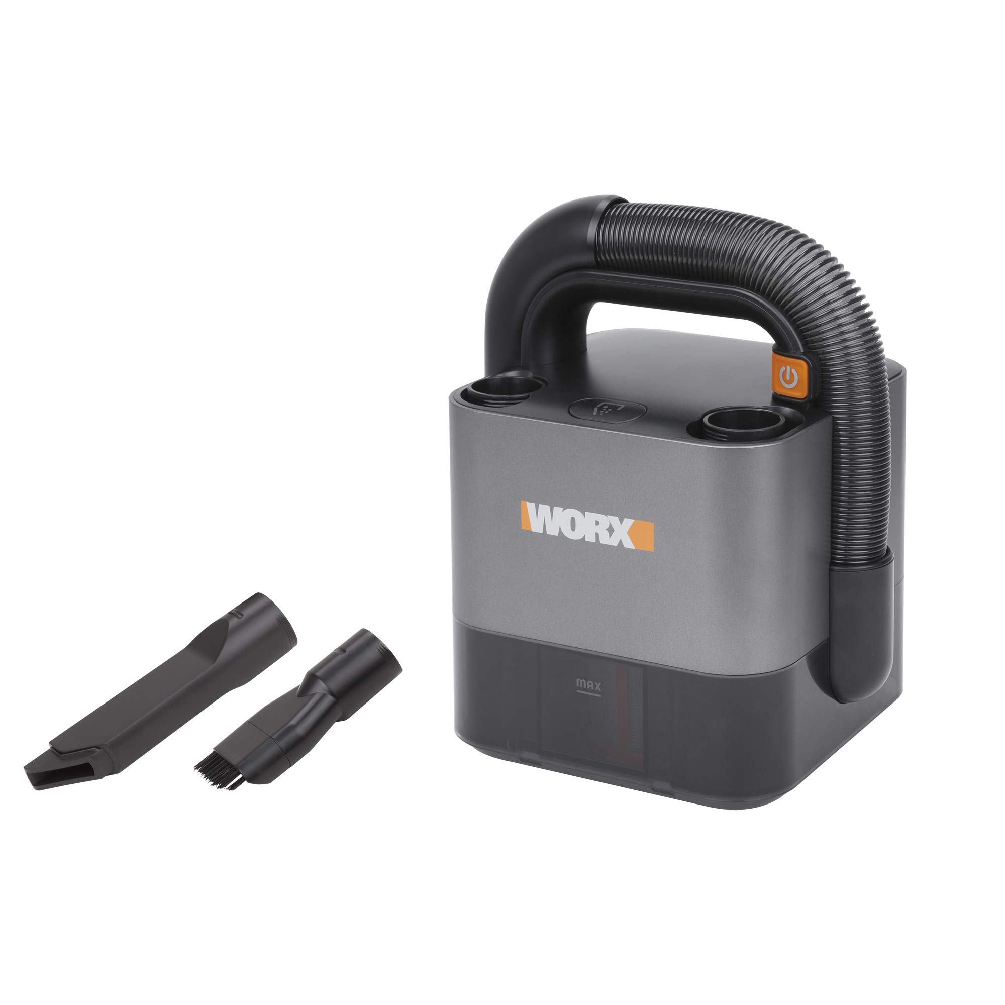 WORX WX030L 20V Power Share Cordless Cube Vac Compact Vacuum, Black