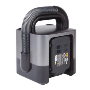 WORX WX030L 20V Power Share Cordless Cube Vac Compact Vacuum, Black