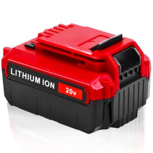 tenhutt 【upgrade】 20v max lithium replacement battery for porter cable 20v battery pcc685l pcc680l pcc682l cordless power tools battery（1 pack）