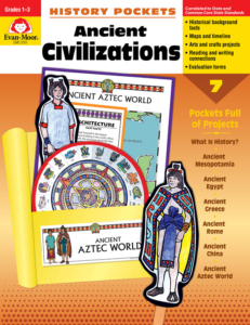 history pockets: ancient civilizations, grades 1-3 - teacher reproducible, e-book