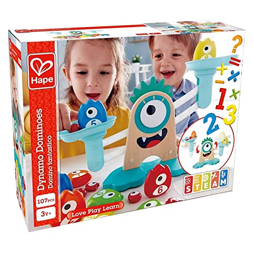 Hape Math Monster Scale Toy, STEAM Toy, L: 15, W: 7.1, H: 5.6 inch