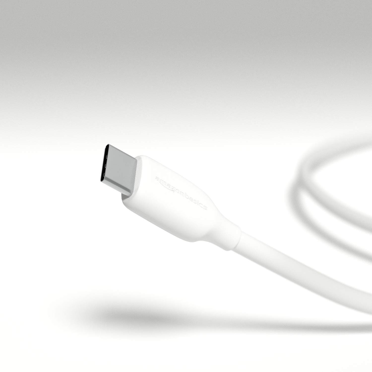 Amazon Basics Fast Charging 3A USB-C3.1 Gen2 to USB-A Cable - 3-Foot, White