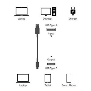 Amazon Basics USB-C to USB-A 3.1 Gen 2 Fast Charging Cable, 15W, 10Gbps High-Speed, 3 Foot, Black