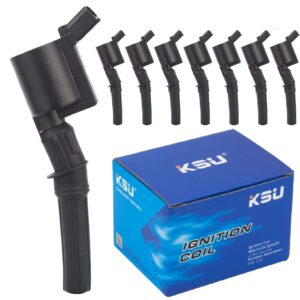 ksu compatible with ignition coil pack for ford expedition explorer f-150 f-250 f-350 f-450 crown victoria e-150 e-250 e-350 e-450 mustang thunderbird lincoln mercury 4.6l 5.4l v8 dg508 dg457(8pack)