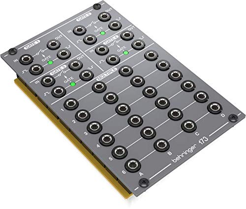 Behringer 173 QUAD GATE/MULTIPLES Legendary Analog Quad Gate and Multiples Module for Eurorack