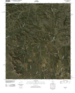 2010 sanco, tx - texas - usgs historical topographic map : 18in x 24in