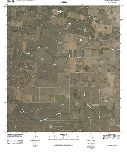 2010 Lagunael Toro, TX - Texas - USGS Historical Topographic Map : 44in x 55in