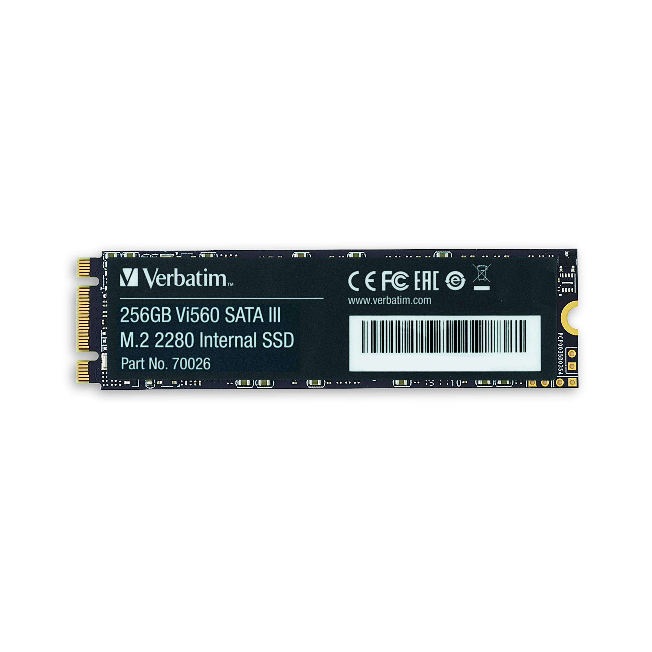 Verbatim 256GB Vi560 SATA III M.2 2280 Internal SSD