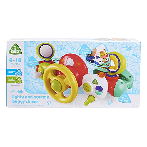 Early Learning Centre Lights and Sounds Buggy Driver, Hand Eye Coordination, Stimulates Senses, Kids Toys for Ages 06 Month by Just Play