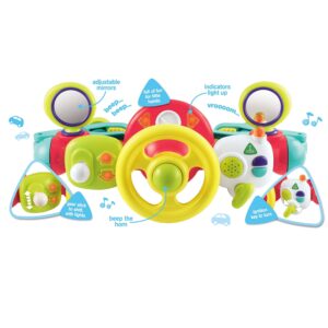 Early Learning Centre Lights and Sounds Buggy Driver, Hand Eye Coordination, Stimulates Senses, Kids Toys for Ages 06 Month by Just Play