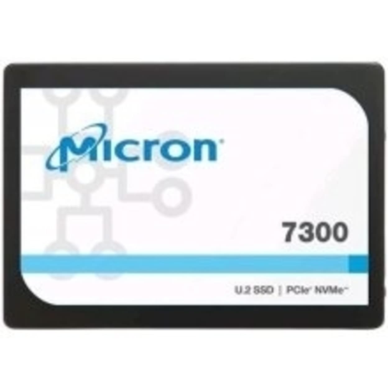 Micron 7300 7300 PRO 960 GB Solid State Drive - 2.5 Internal - U.2 [SFF-8639] NVMe [PCI Express NVMe 3.1 x4] - Read Intensive - TAA Compliant