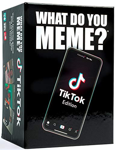 WHAT DO YOU MEME? TikTok Edition - The TikTok-Themed Version of Our #1 Party Game for Meme Lovers