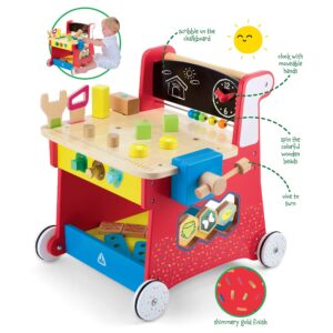 Early Learning Centre Wooden Activity Train Developmental Table, Kids Toys for Ages 12 Month, Amazon Exclusive