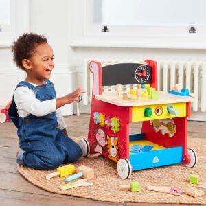 Early Learning Centre Wooden Activity Train Developmental Table, Kids Toys for Ages 12 Month, Amazon Exclusive