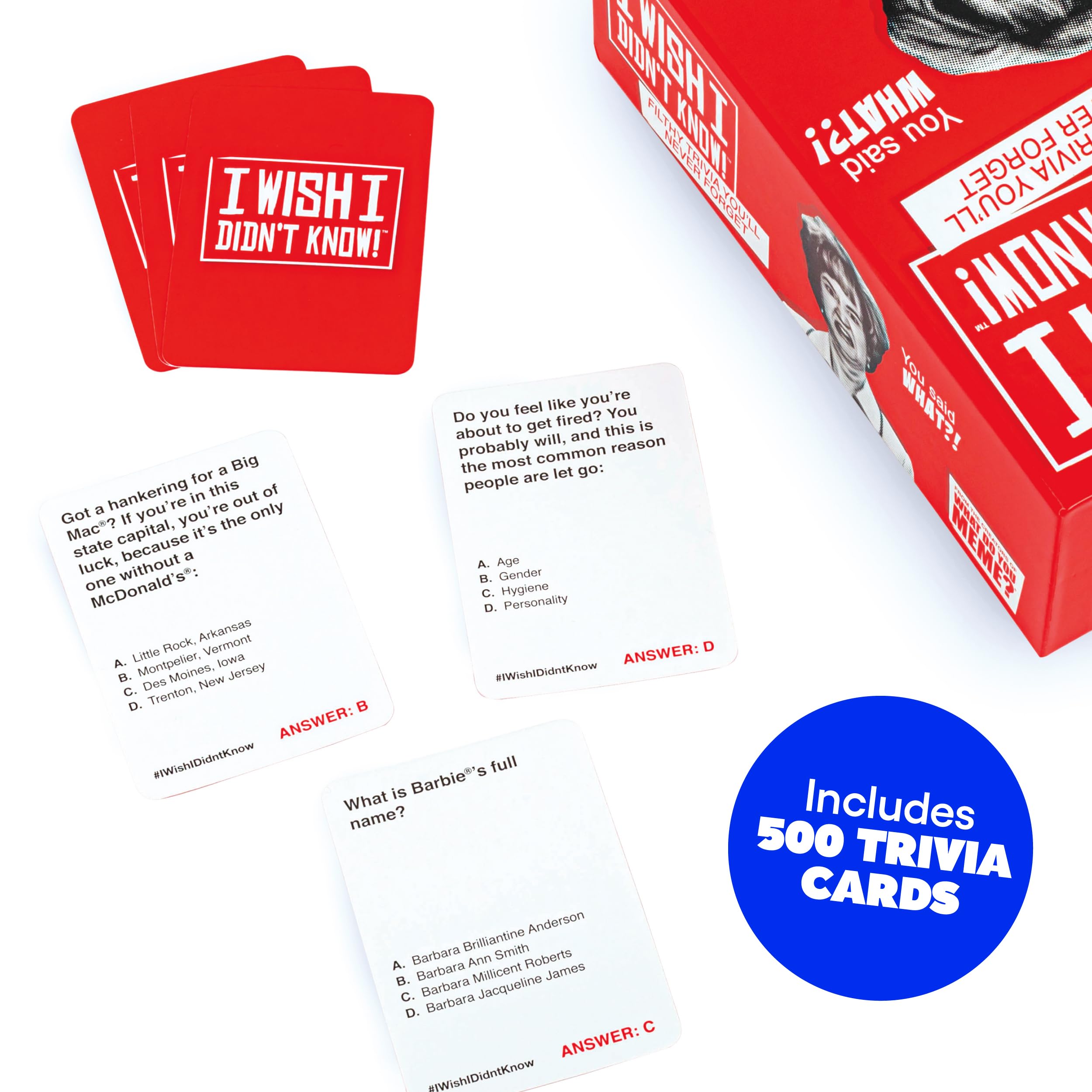 WHAT DO YOU MEME? I Wish I Didn't Know - The Filthy Trivia Party Game