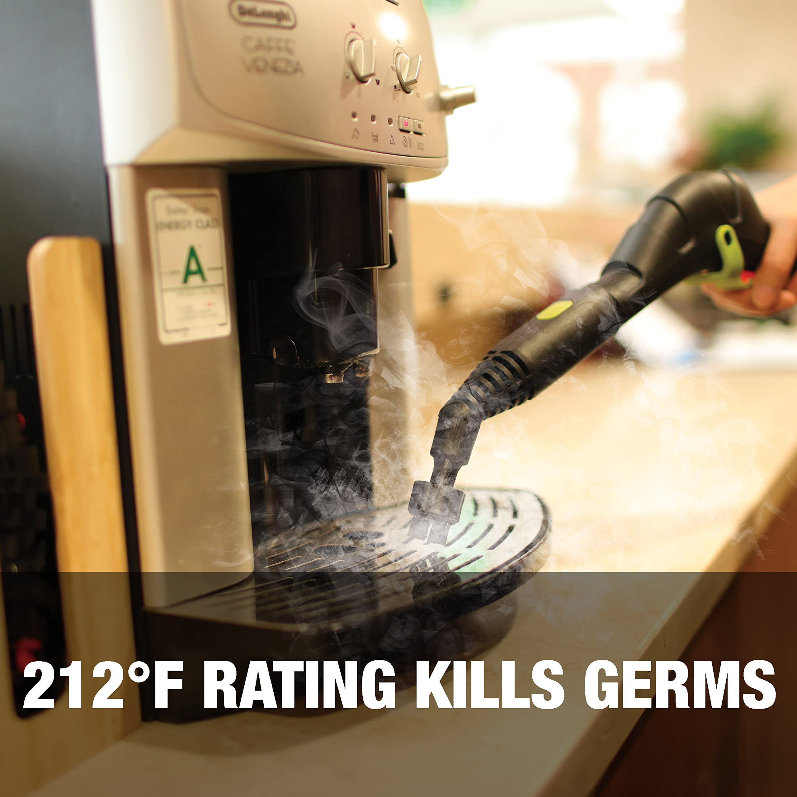 Sun Joe STM30E Steam Cleaner, Cars, Hard surfaces, Windows and More, Kills 99.9% of bacillus