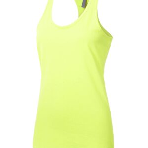 Womens Active Racerback Tank Top Soft Casual Sleeveless Workout Gym Yoga Tee Shirt Jersey (Small, 3hcb01_Cucumber)