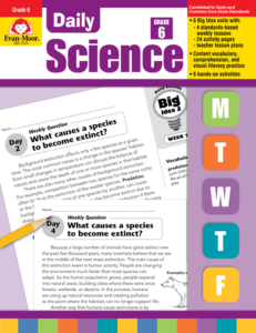 daily science, grade 6 - teacher's edition, e-book