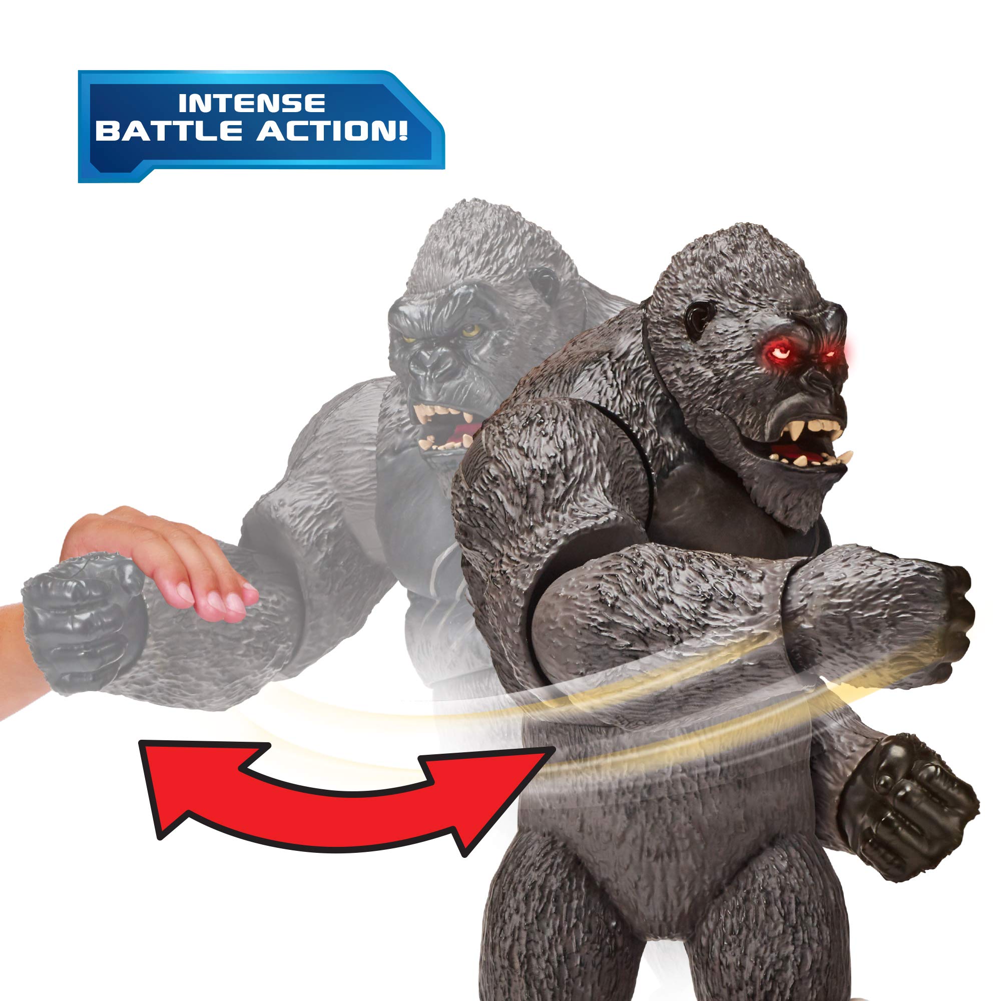 Godzilla vs Kong 13" Mega Kong Figure with Lights & Sounds