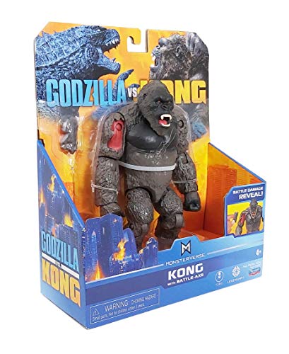 Godzilla vs. Kong 6" Basic Kong with Battle-Axe Figure