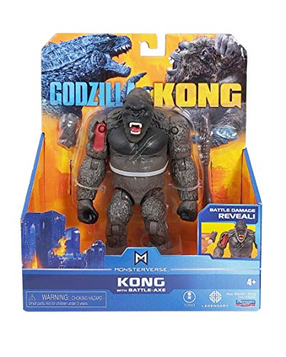 Godzilla vs. Kong 6" Basic Kong with Battle-Axe Figure