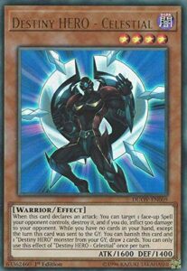 destiny hero - celestial - duov-en069 - ultra rare - 1st edition