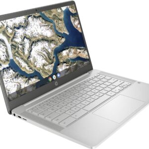 HP Chromebook - 14a-na0020ca 14" Intel Pentium Silver N5030 Intel UHD Graphics 605 4 GB RAM 64 GB eMMC Chrome OS BT Webcam Mineral Silver