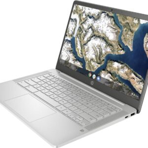 HP Chromebook - 14a-na0020ca 14" Intel Pentium Silver N5030 Intel UHD Graphics 605 4 GB RAM 64 GB eMMC Chrome OS BT Webcam Mineral Silver