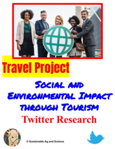 environmental impact through tourism - social media paperless or printable guide