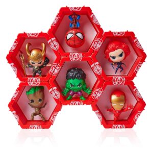 WOW! PODS Avengers Collection - Spider-Man | Superhero Light-Up Bobble-Head Figure | Official Marvel Collectable Toys & Gifts