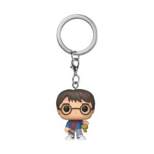 funko pop! keychain: harry potter holiday - harry potter, multicolor (51204)