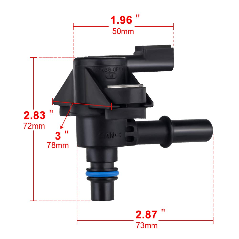 JDMON Compatible with Vapor Canister Purge Valve Solenoid Ford Lincoln Mercury Mazda F-150 Explorer Escape Edge Mustang Fusion,MKT/MKX/MKS, Mariner/Milan,Tribute, Replaces 9U5Z9C915H