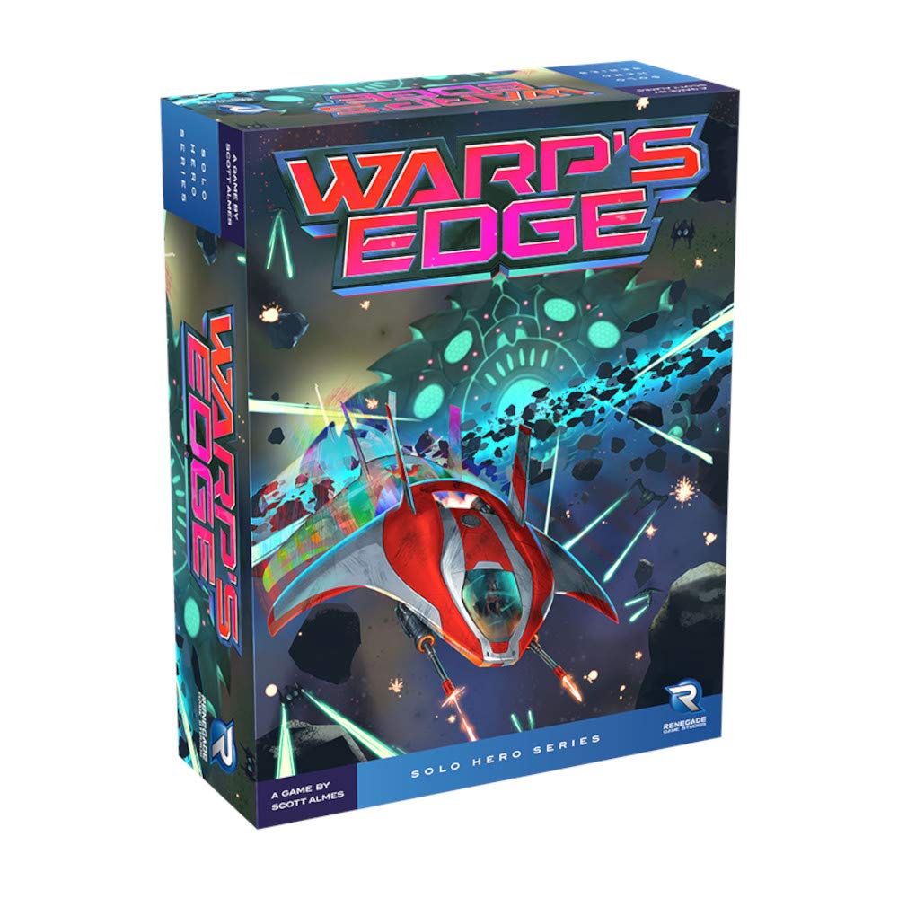 Renegade Game Studios Warp's Edge | A Solo bag-building Game of Epic Space Combat for Ages 10+