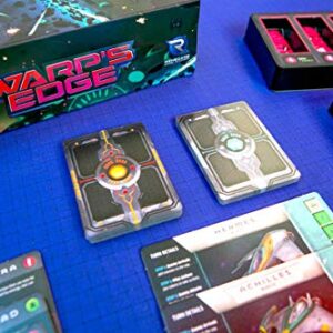 Renegade Game Studios Warp's Edge | A Solo bag-building Game of Epic Space Combat for Ages 10+