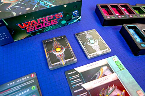 Renegade Game Studios Warp's Edge | A Solo bag-building Game of Epic Space Combat for Ages 10+