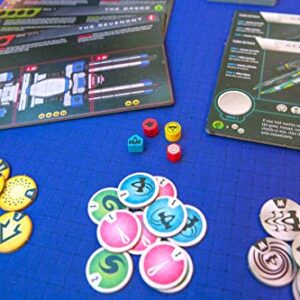 Renegade Game Studios Warp's Edge | A Solo bag-building Game of Epic Space Combat for Ages 10+