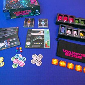 Renegade Game Studios Warp's Edge | A Solo bag-building Game of Epic Space Combat for Ages 10+