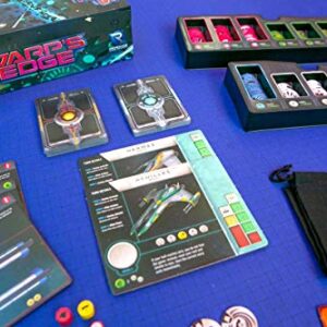 Renegade Game Studios Warp's Edge | A Solo bag-building Game of Epic Space Combat for Ages 10+