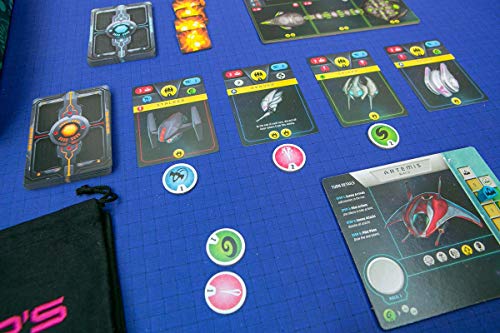 Renegade Game Studios Warp's Edge | A Solo bag-building Game of Epic Space Combat for Ages 10+