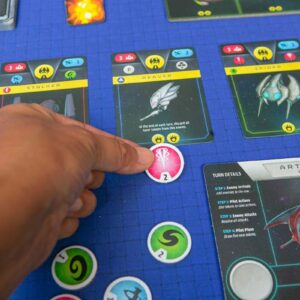 Renegade Game Studios Warp's Edge | A Solo bag-building Game of Epic Space Combat for Ages 10+