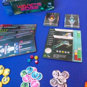 Renegade Game Studios Warp's Edge | A Solo bag-building Game of Epic Space Combat for Ages 10+