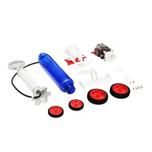 PLAYSTEM Atmospheric Turbo Racer Air Pressure Learning Kit-Assemble an air pressured race car - Engineering Stem Toys - Educational Gift for Kids & Teens, Boys & Girls