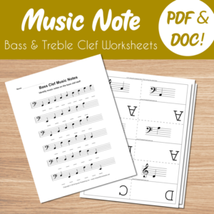 early music worksheets