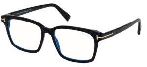 tom ford frame (ft-5661-b 001) acetate shiny black