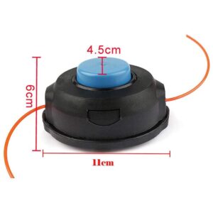 YWNYT 3Pcs T25 Trimmer Head for Husqvarna 122L 124C 124L 125C 125L 125LDX 128C 128CD 128L 128LD 128LDX 128R 128RJ 223L 223R 322C 323C 325C 325CX 326CX Weed Eater