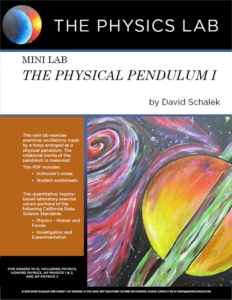 high school physics - mini lab: the physical pendulum i