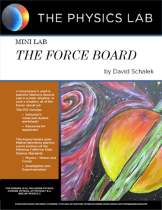 high school physics - mini lab: the force board