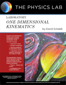 high school physics - laboratory: one dimensional kinematics